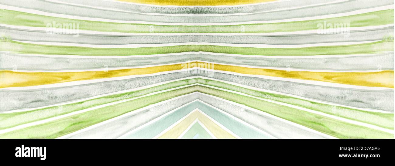 Watercolor striped creative texture. Artistic hand painted colorful ...