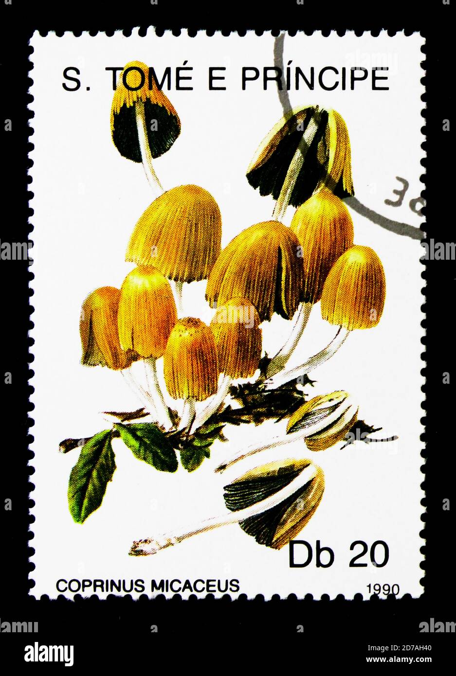 MOSCOW, RUSSIA - NOVEMBER 26, 2017: A stamp printed in Sao Tome and ...