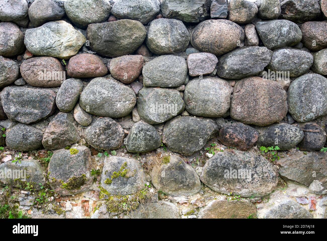 stone wall. old castle wall Stock Photo - Alamy