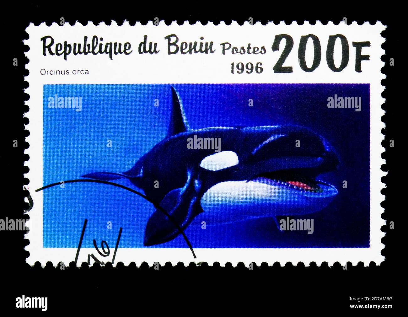 MOSCOW, RUSSIA - NOVEMBER 26, 2017: A stamp printed in Benin shows ...