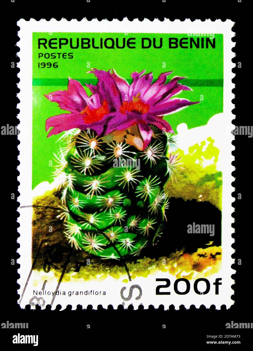 MOSCOW, RUSSIA - NOVEMBER 26, 2017: A stamp printed in Benin shows ...