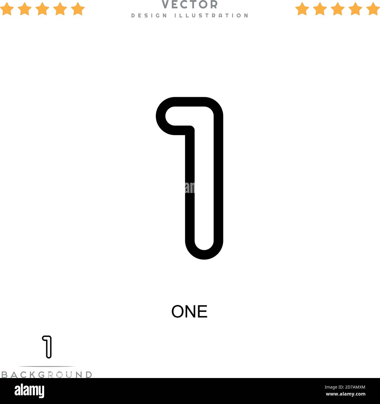 One icon. Simple element from digital disruption collection. Line One ...