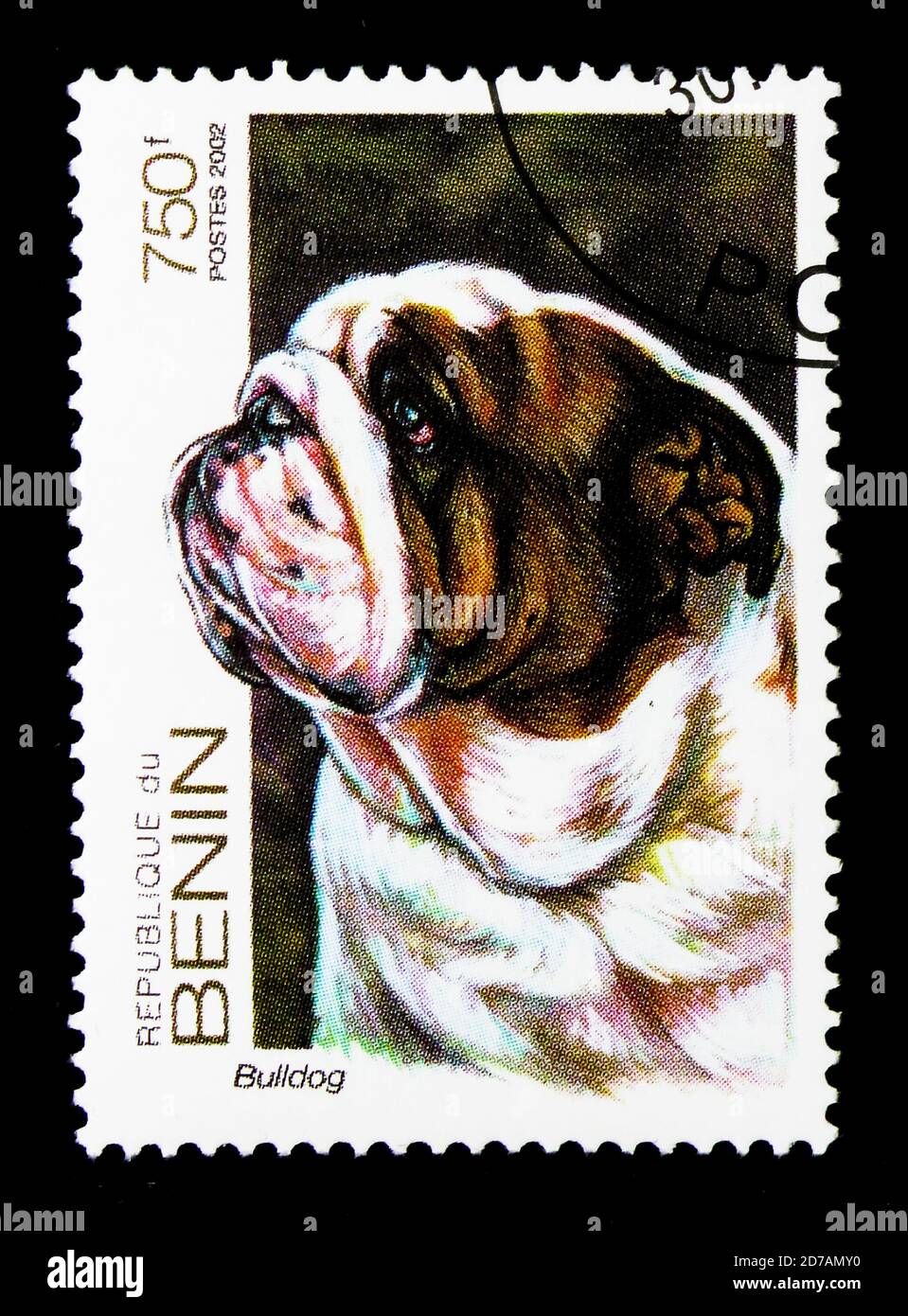 MOSCOW, RUSSIA - NOVEMBER 26, 2017: A stamp printed in Benin shows ...