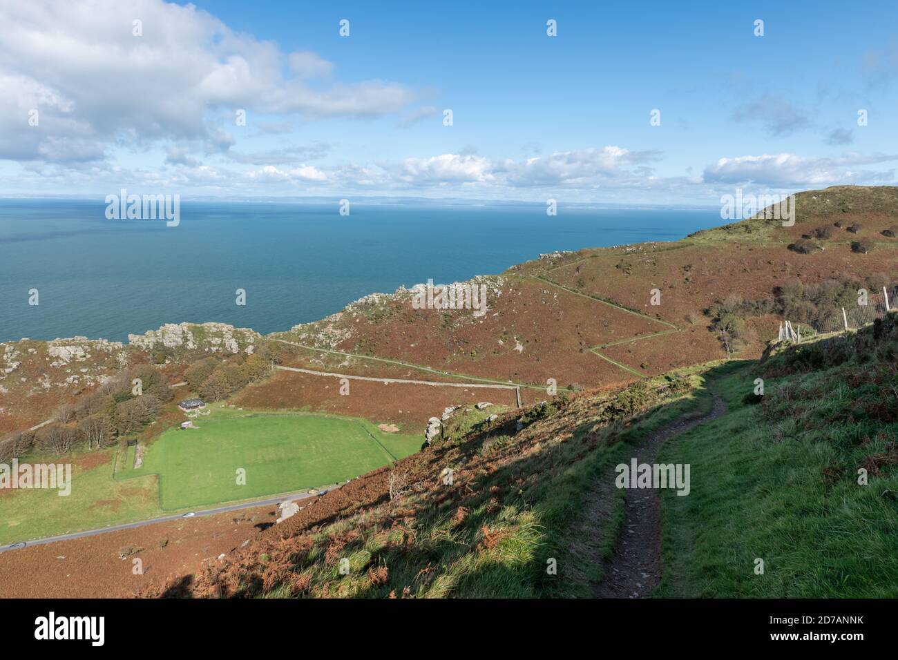 Landscape photo of Hollerday Hill at the Valley Of The Rocks in Exmoor ...