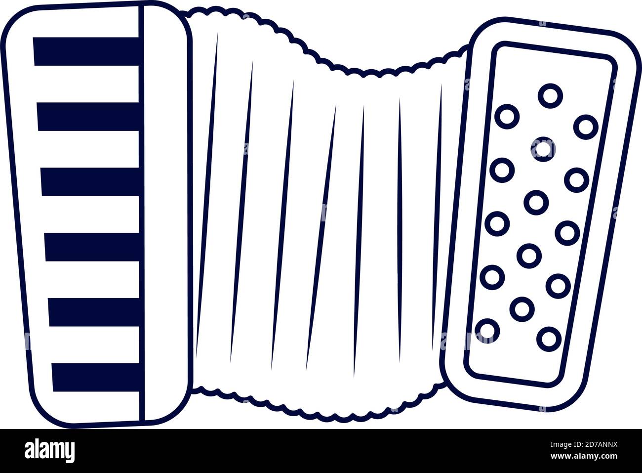 Accordion shape Stock Vector Images - Alamy