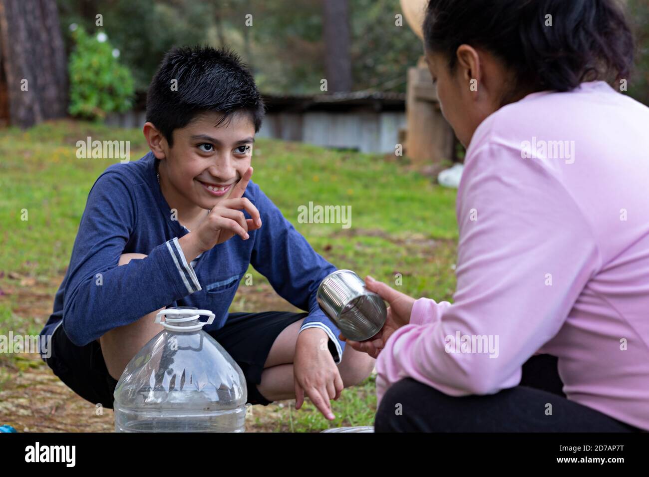 Teaching children how to be clean hi-res stock photography and images ...