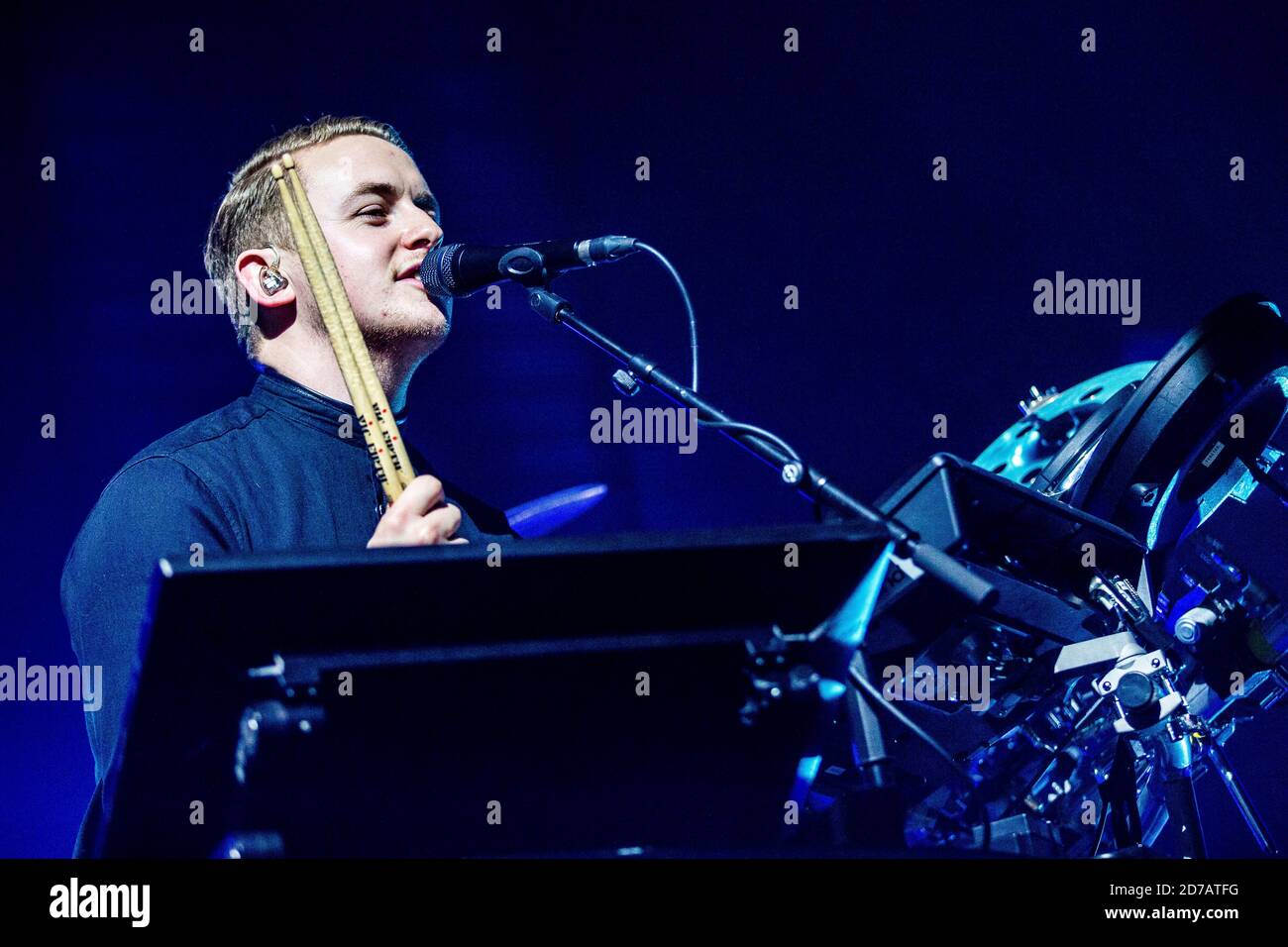 Copenhagen, Denmark. 09th, February 2016. The English electronic music ...