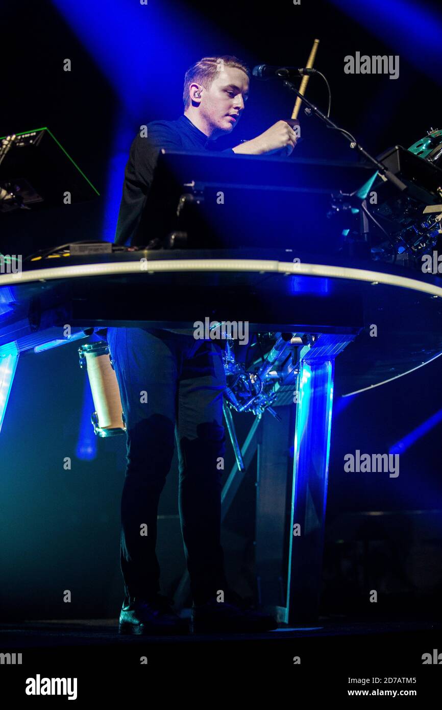 Copenhagen, Denmark. 09th, February 2016. The English electronic music ...