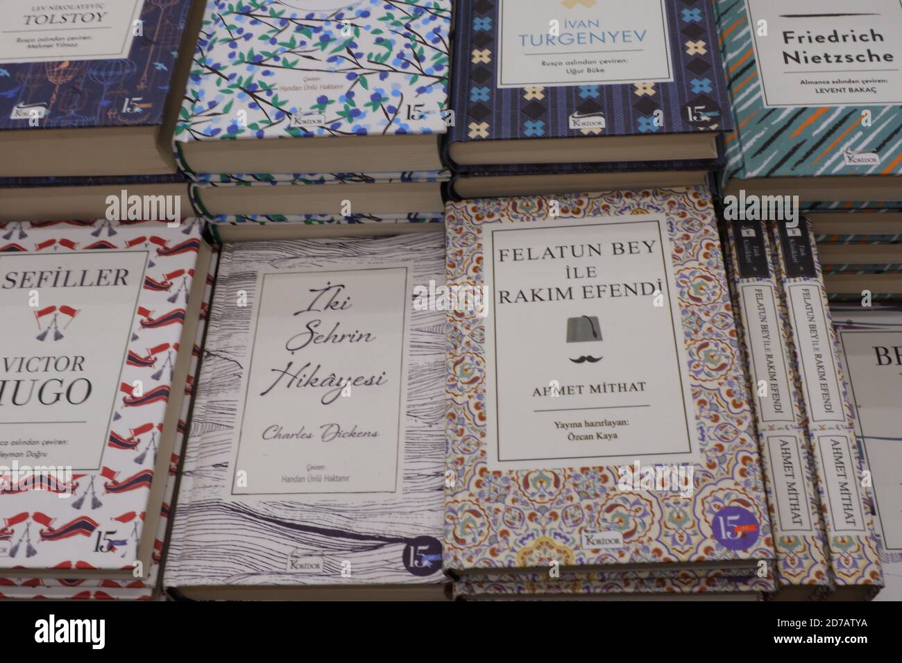 World Classic Books In Turkish Language Stock Photo - Alamy