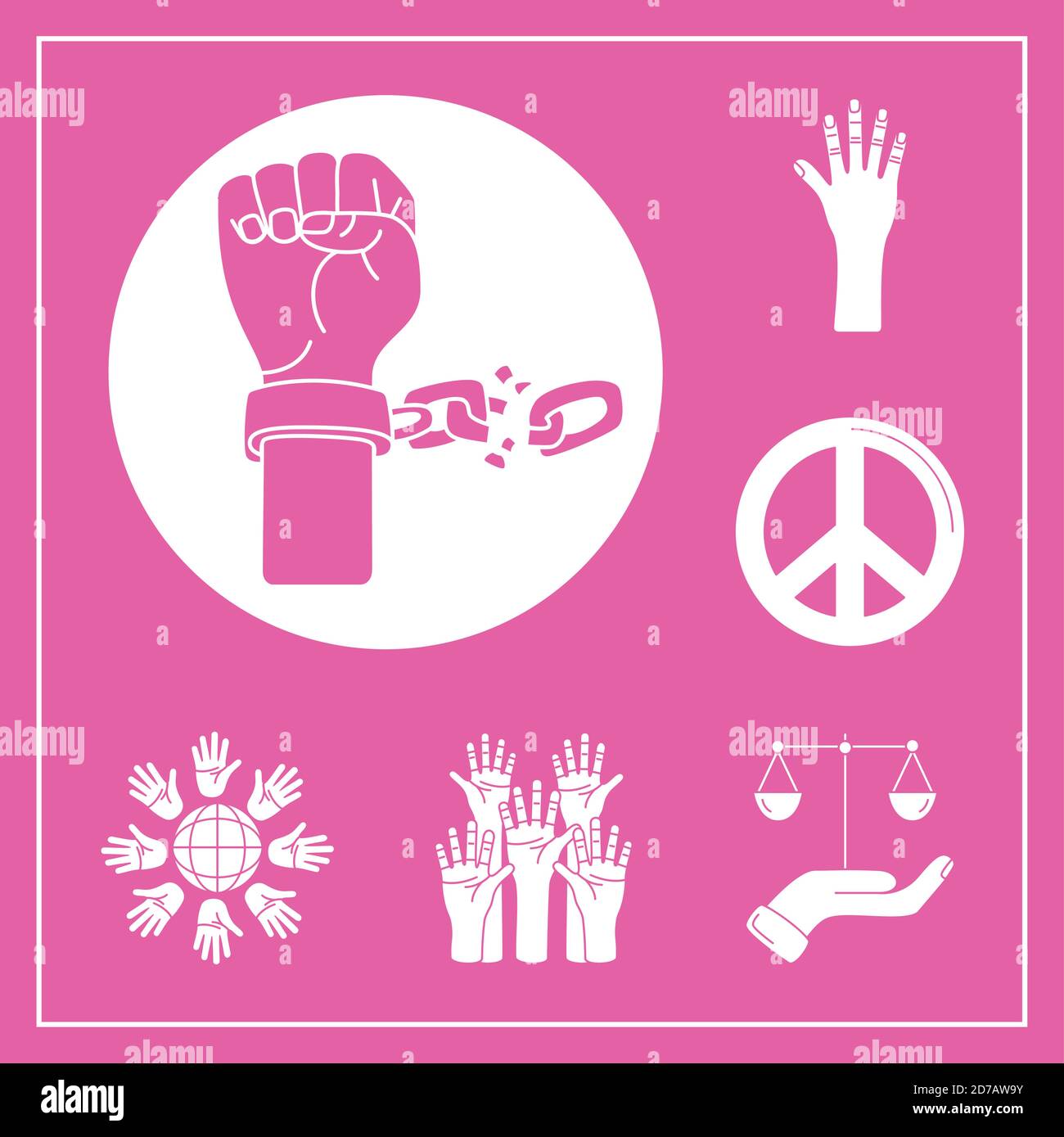 Nine human Stock Vector Images - Alamy