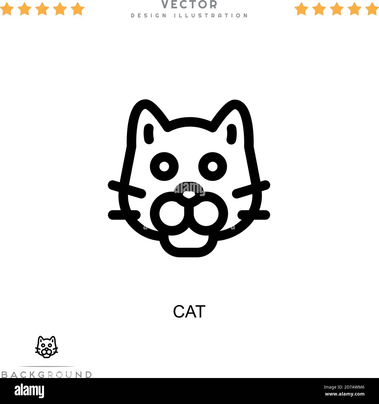 Cat icon. Simple element from digital disruption collection. Line Cat ...