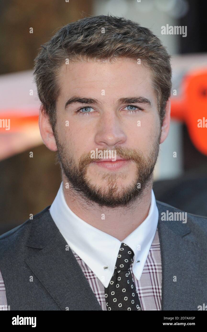 Liam Hemsworth attends the World Premiere of Rush, Odeon Leicester ...