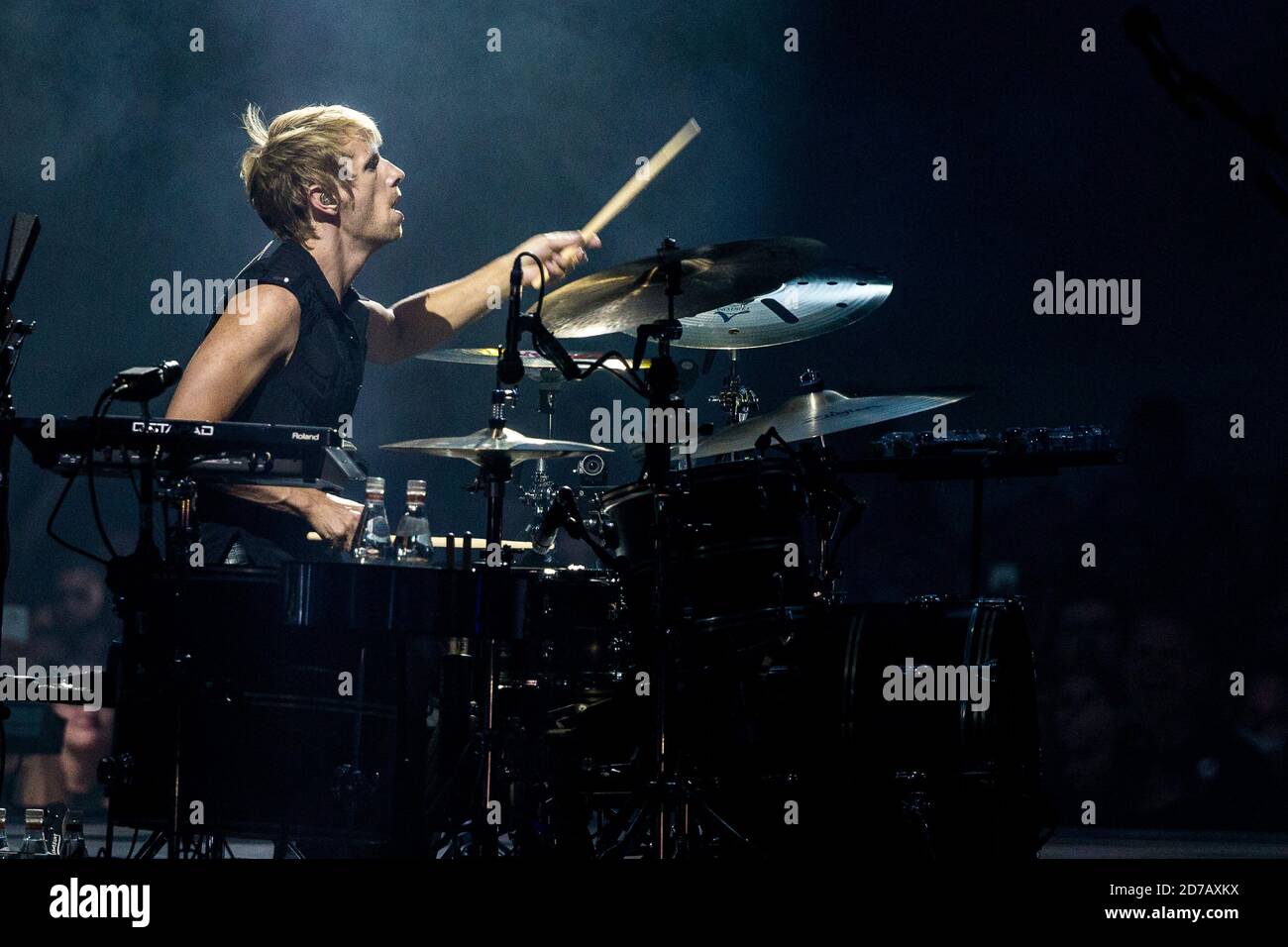 Copenhagen, Denmark. 8th, June 2016. The English rock band Muse ...