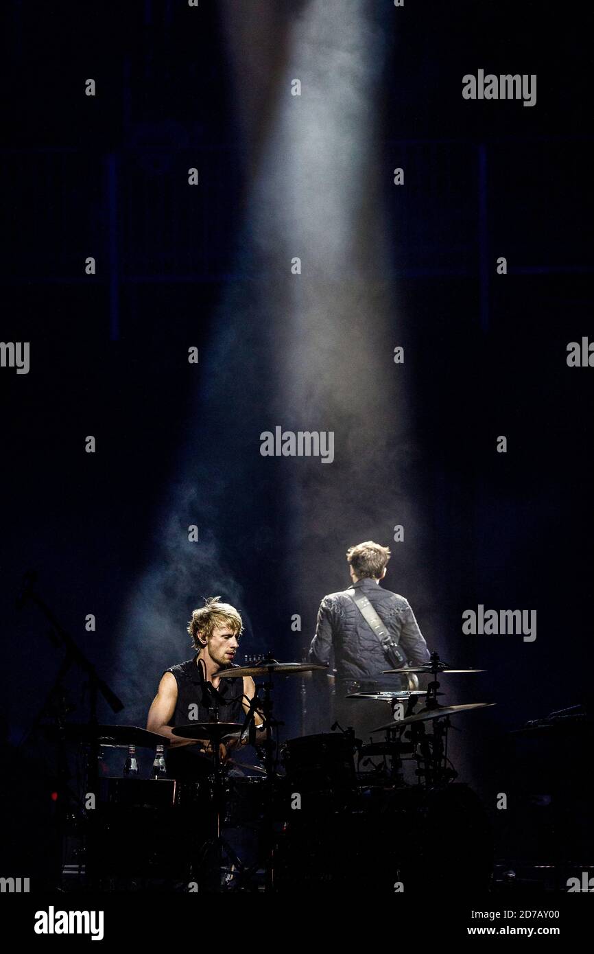 Copenhagen, Denmark. 8th, June 2016. The English rock band Muse ...