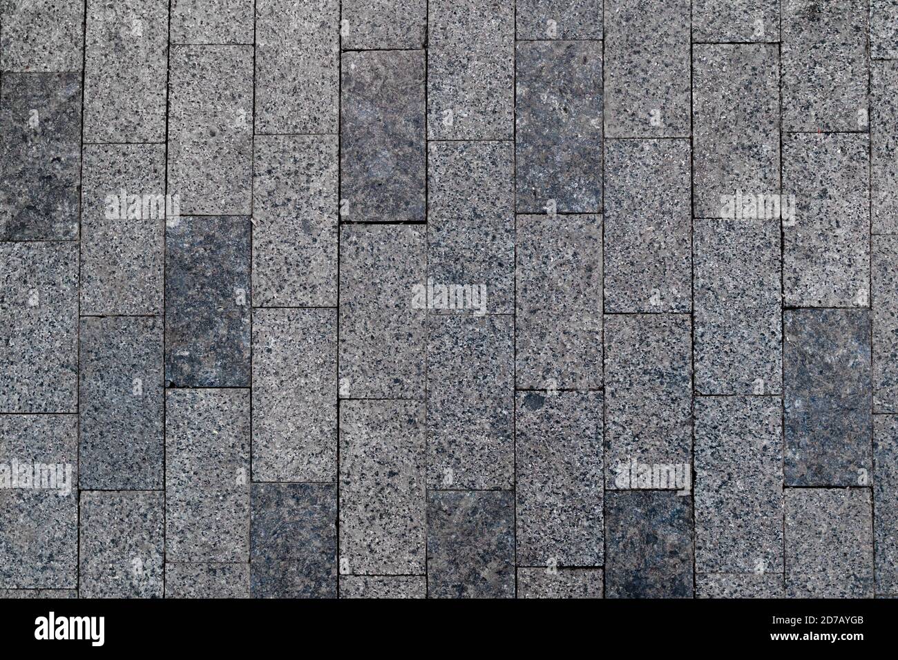Pave stone sidewalk. Grey paved brick background. Pavement texture ...