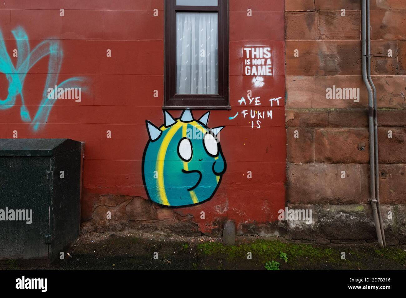 Glasgow graffiti hi-res stock photography and images - Alamy