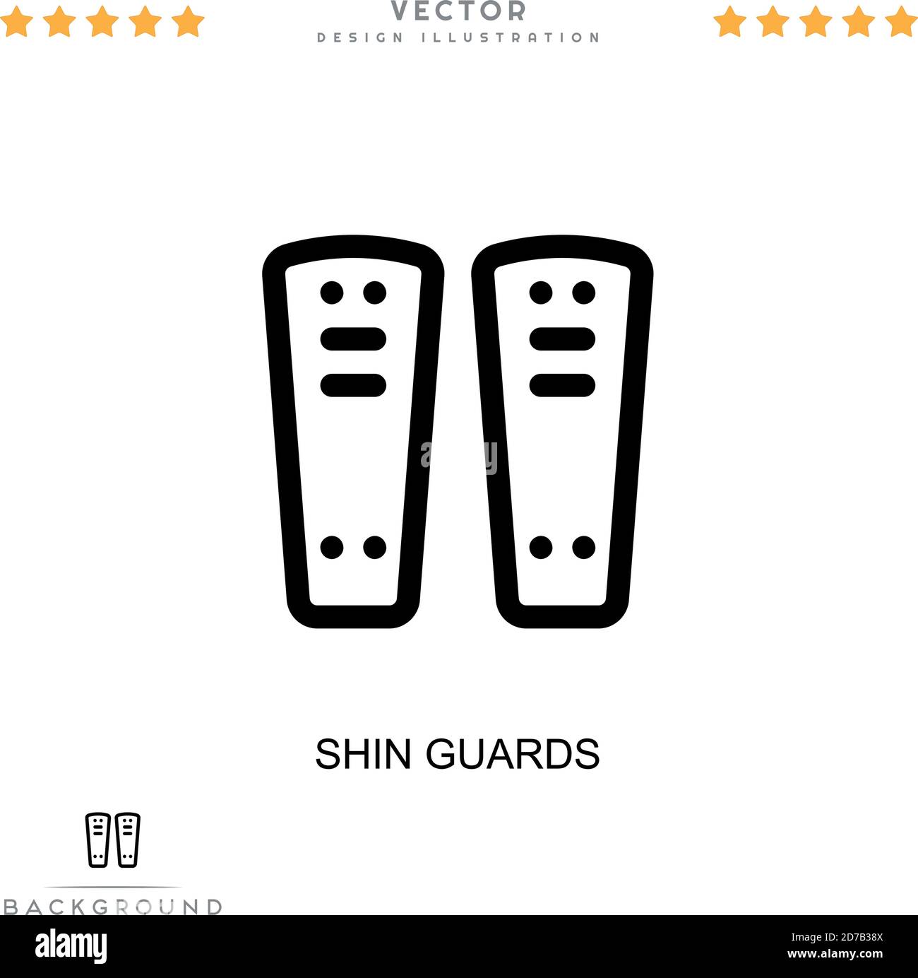 Shin guards icon. Simple element from digital disruption collection ...