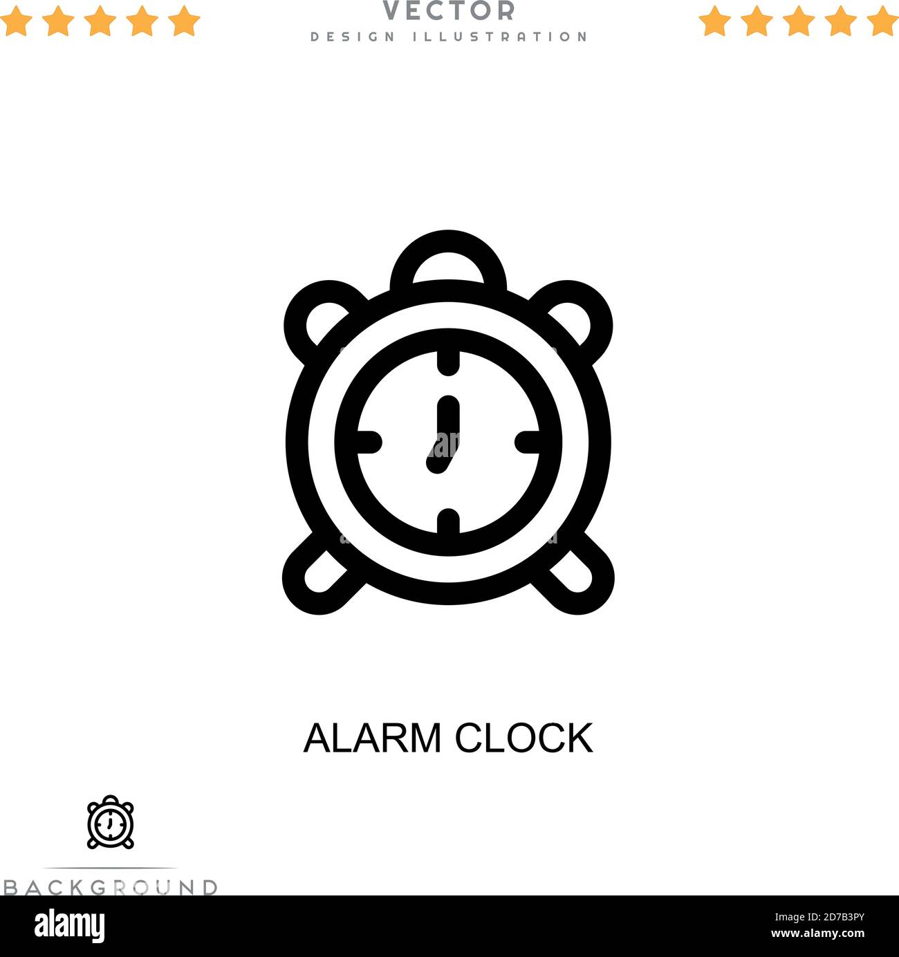 Alarm clock icon. Simple element from digital disruption collection ...