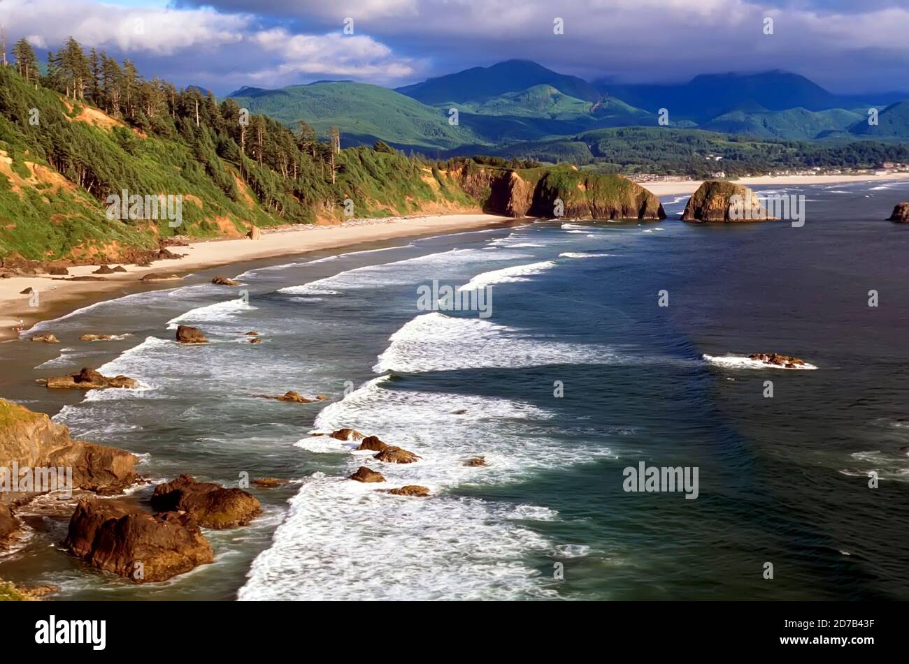 Ecola State Park, Oregon Stock Photo - Alamy