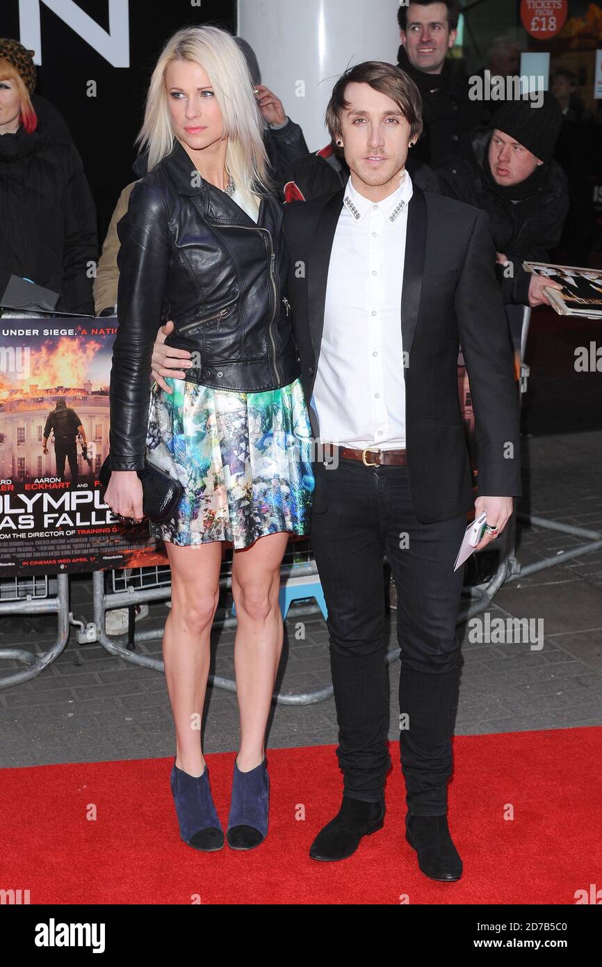 Kye Sones attending the UK premiere of Olympus Has Fallen, BFI Imax ...
