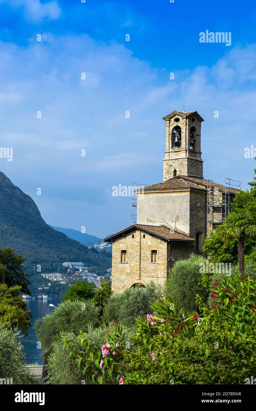 Lugano castagnola hi-res stock photography and images - Alamy