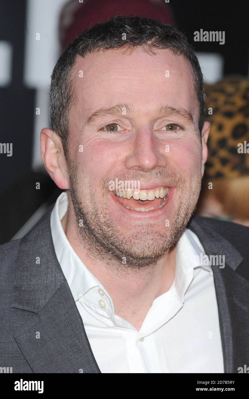 Max Rushden attending the UK premiere of Olympus Has Fallen, BFI Imax ...