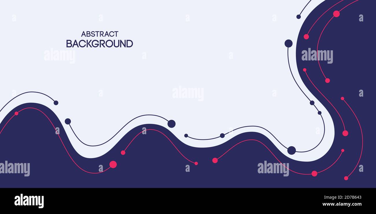 Abstract Background Poster Banner Composition Of Amorphous Forms Dynamic Waves Lines And