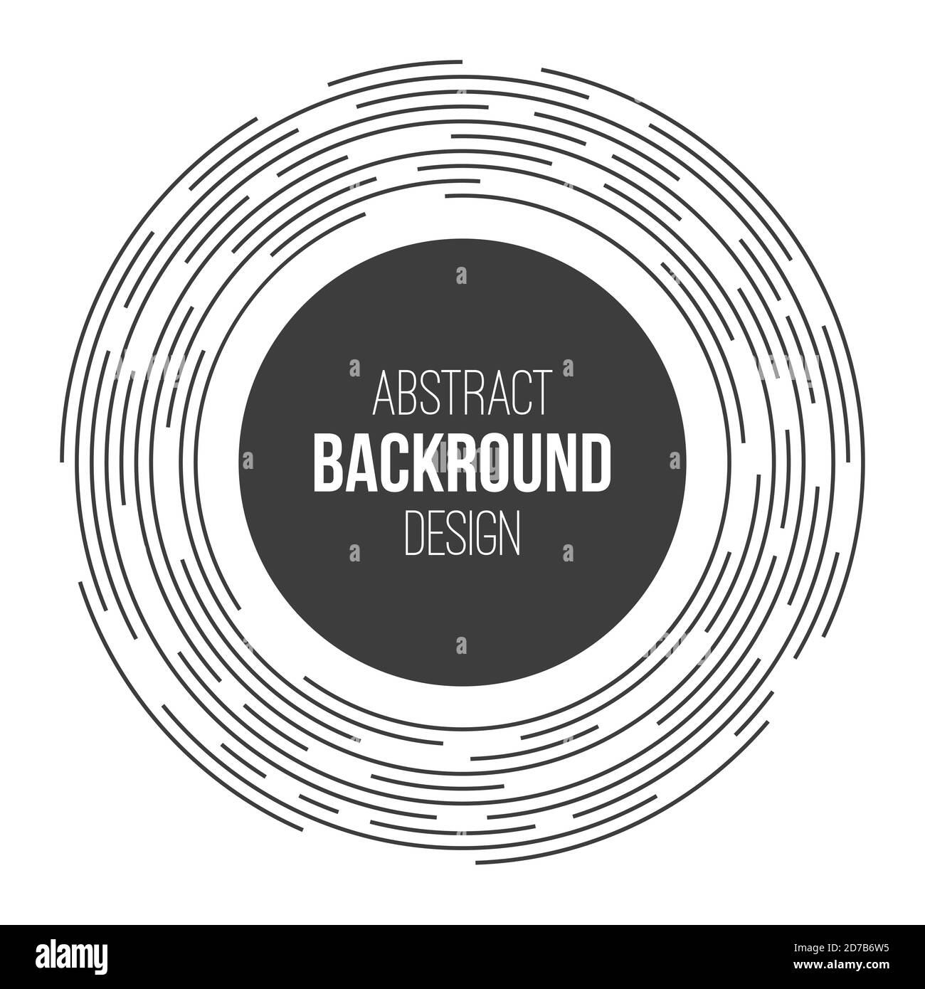 Abstract background of circles, lines in circle form, rounded lines ...