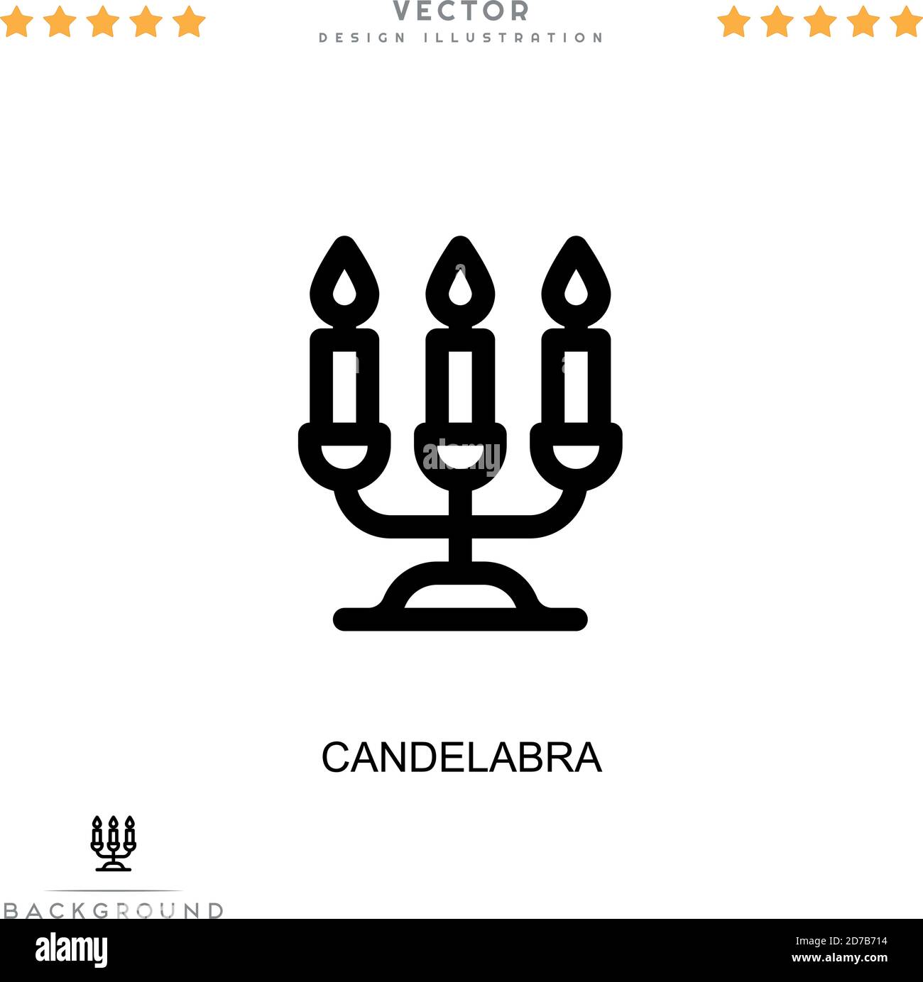 Candelabra icon. Simple element from digital disruption collection ...