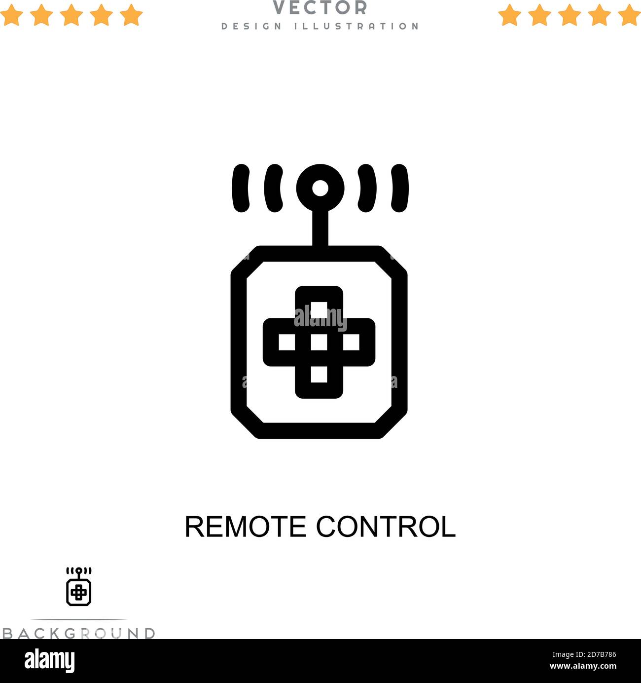Remote control icon. Simple element from digital disruption collection ...