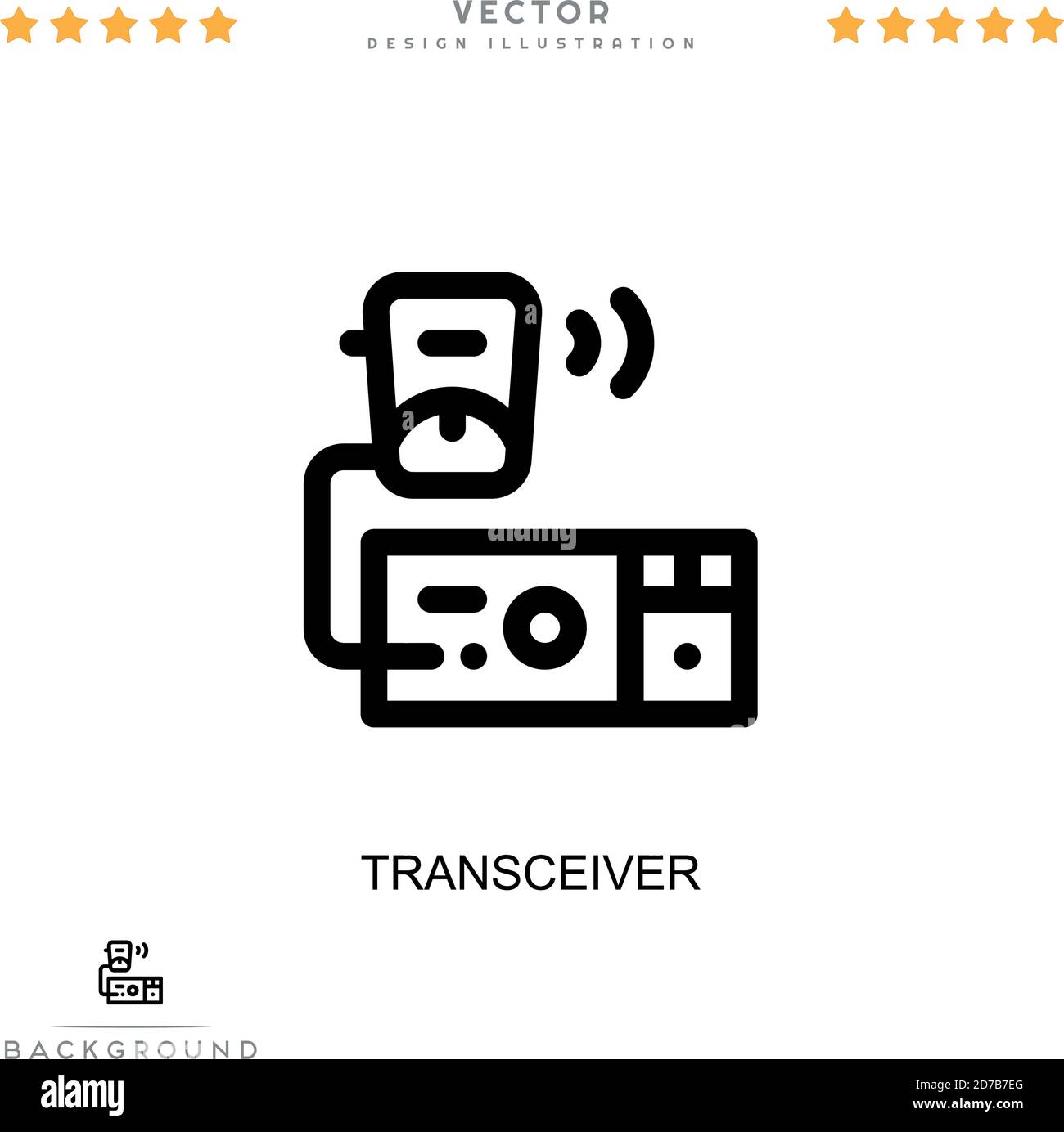 Transceiver icon. Simple element from digital disruption collection ...