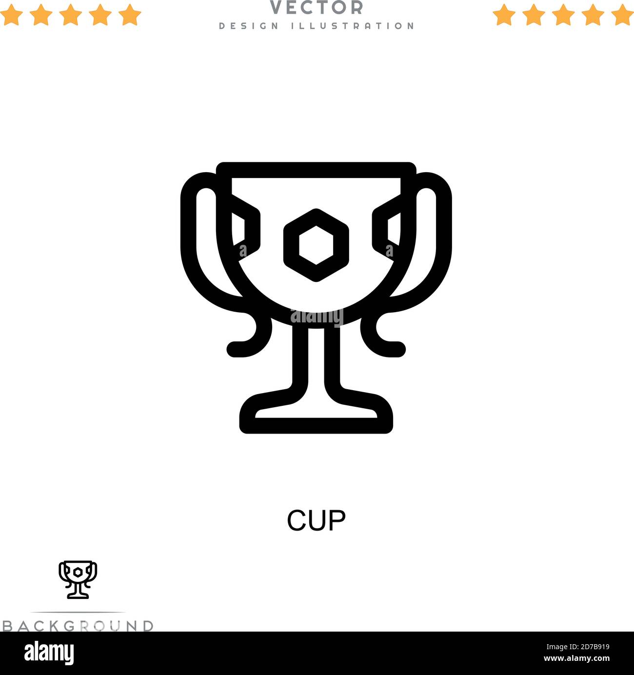 Cup icon. Simple element from digital disruption collection. Line Cup ...