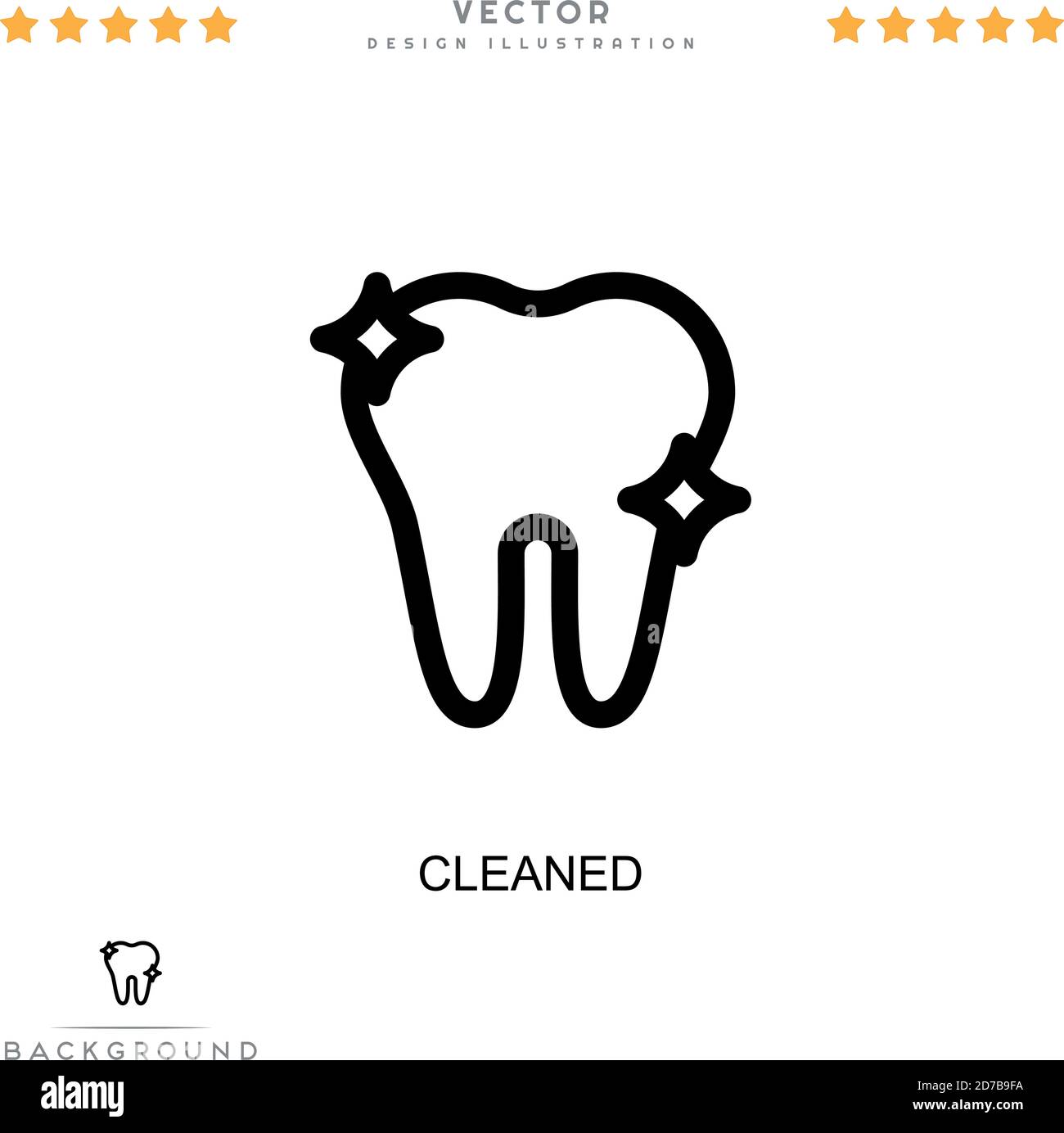 Cleaned icon. Simple element from digital disruption collection. Line ...