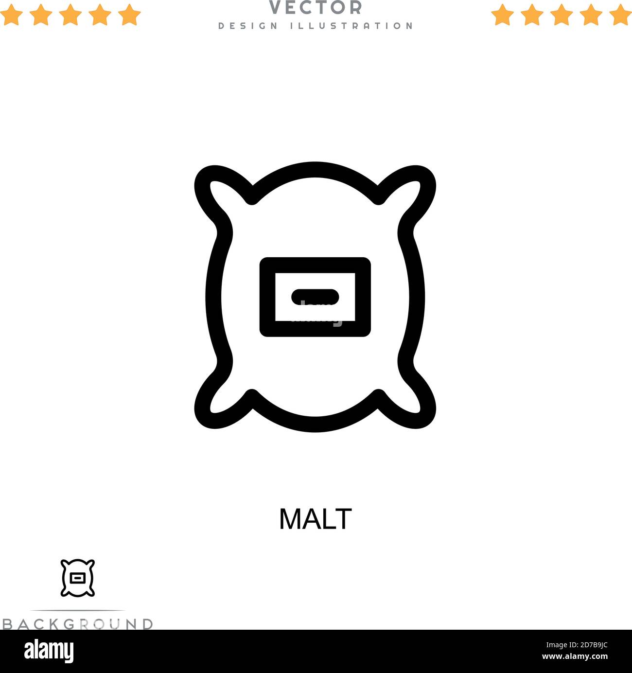 Cooking malt Stock Vector Images - Alamy