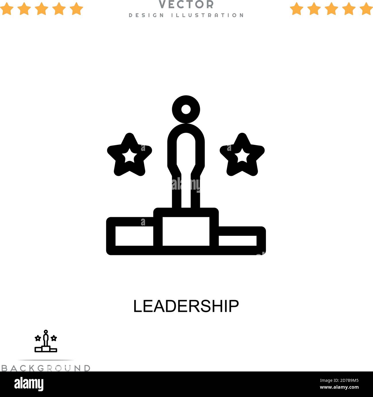 Leadership icon. Simple element from digital disruption collection ...