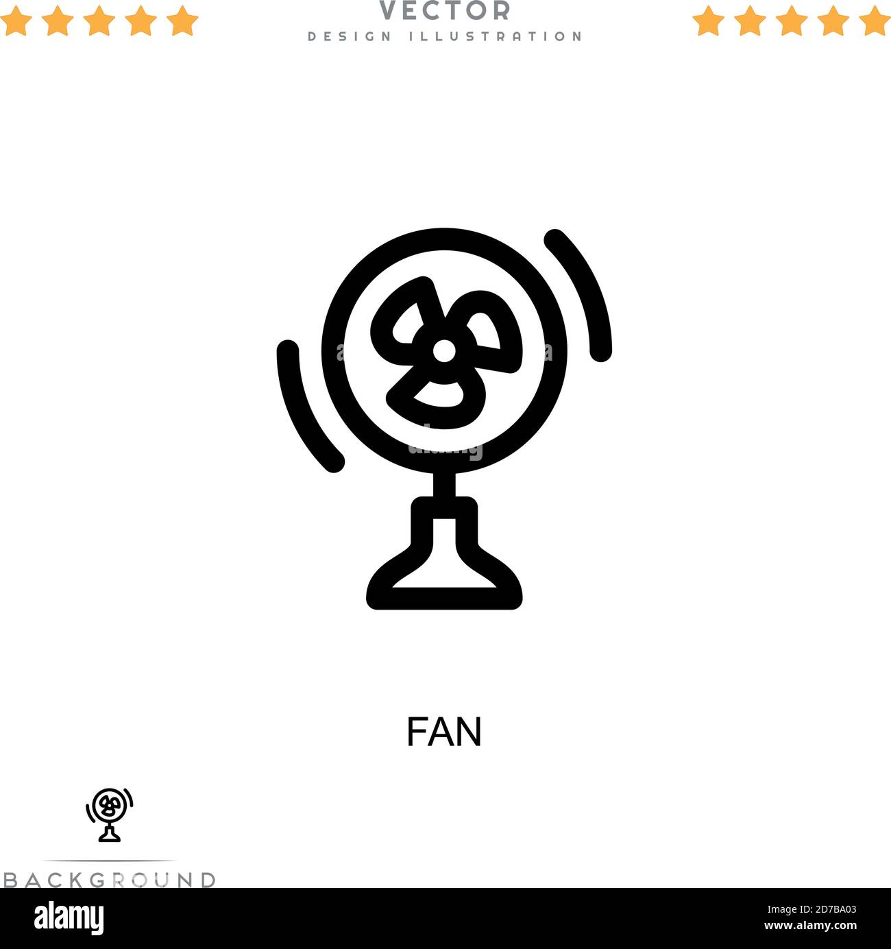 Fan icon. Simple element from digital disruption collection. Line Fan ...
