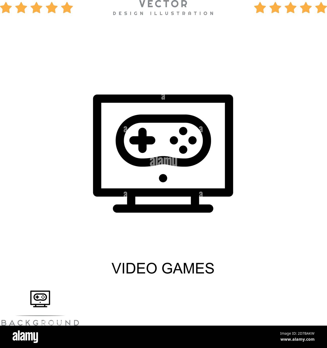 Video games icon. Simple element from digital disruption collection ...
