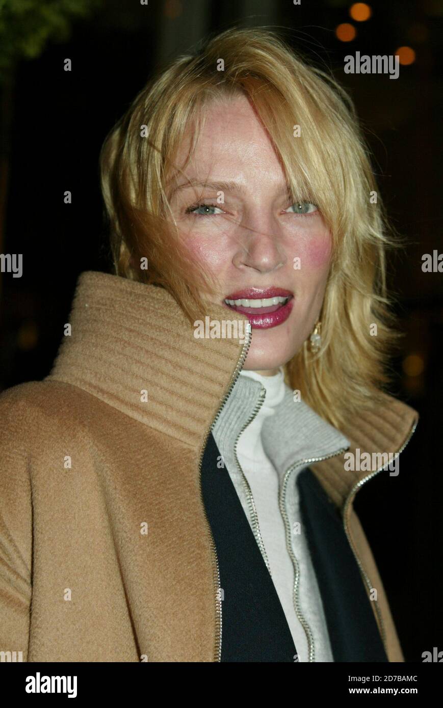 Uma Thurman attends the opening of The Asprey Flagship Store in New ...