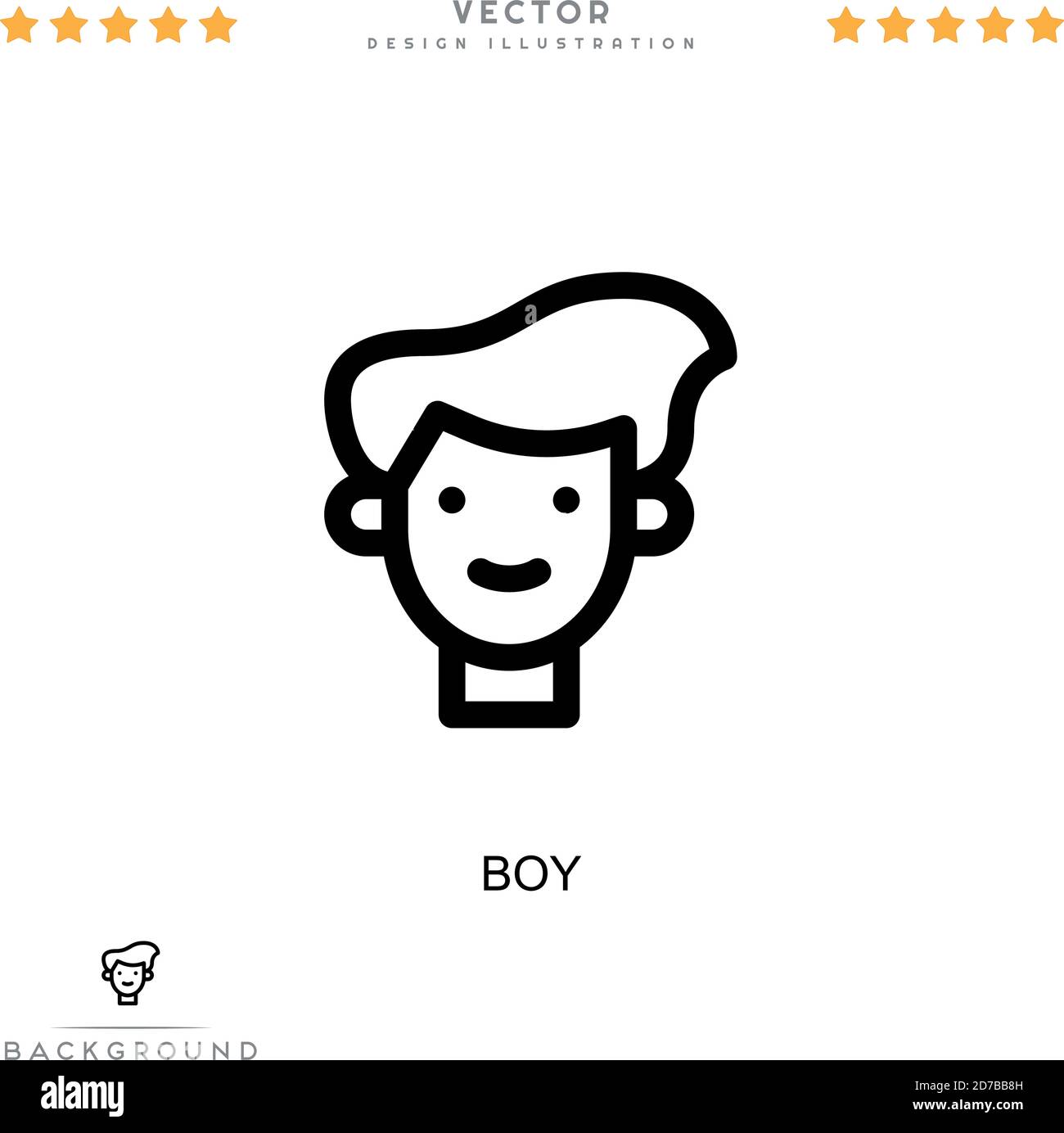 Boy icon. Simple element from digital disruption collection. Line Boy ...