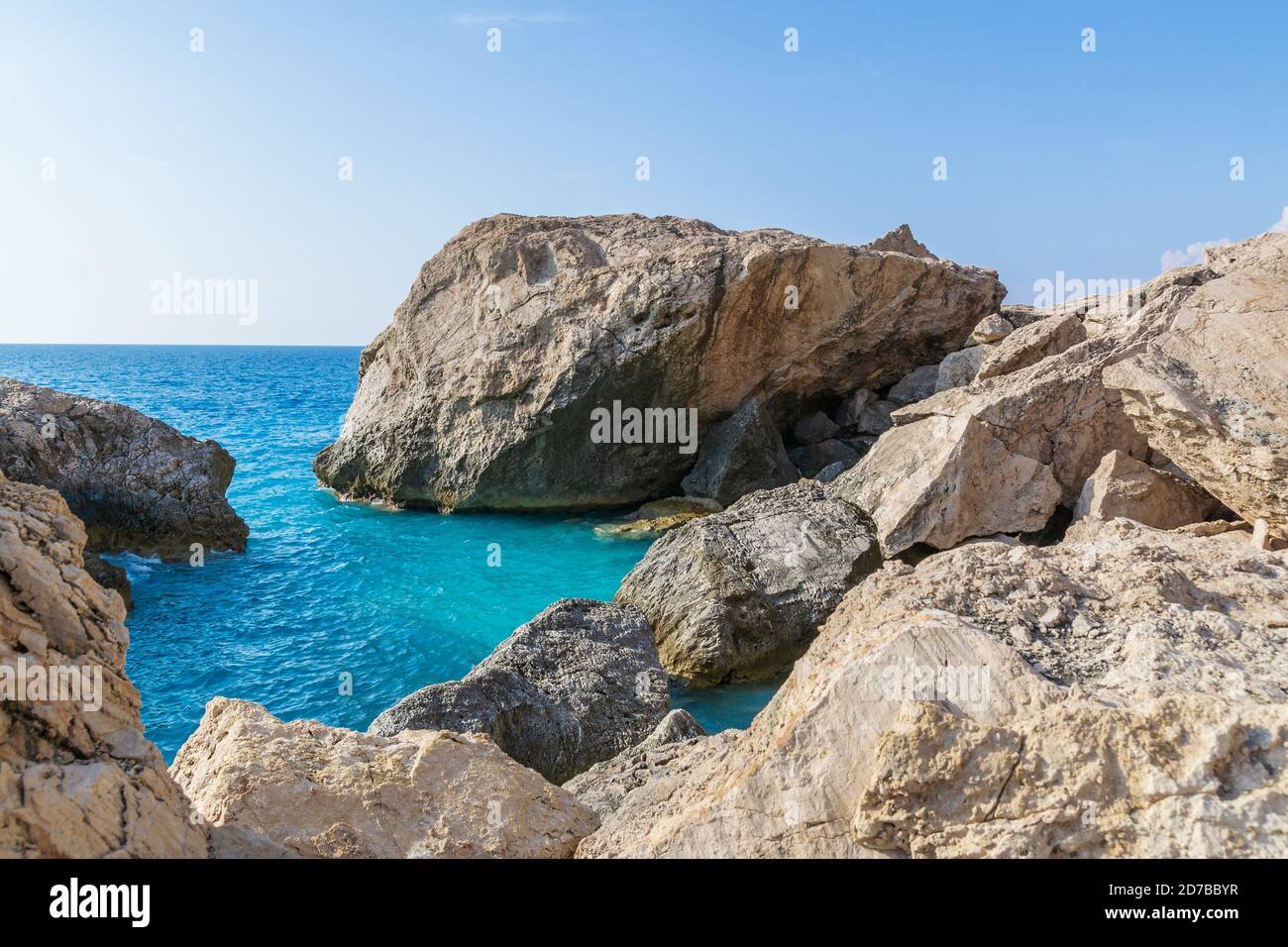 The Kathisma Beach. One of the best beaches on the Greek island of ...