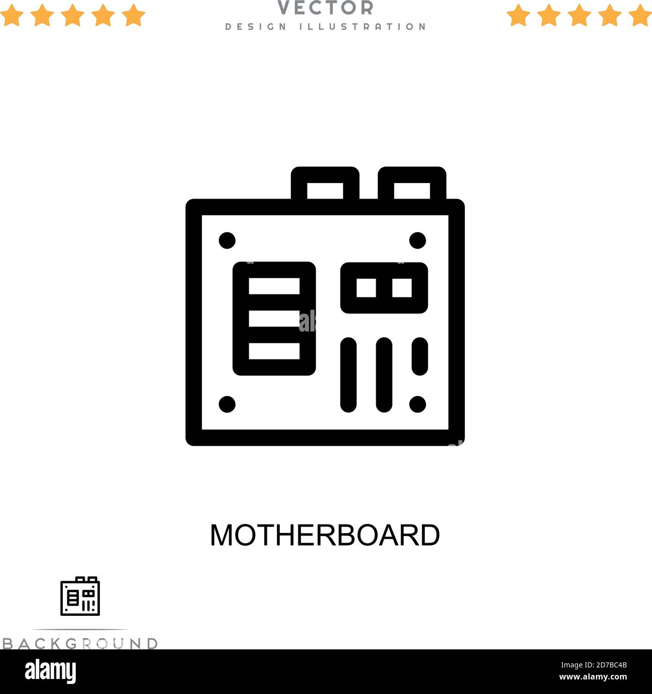 Motherboard icon. Simple element from digital disruption collection ...