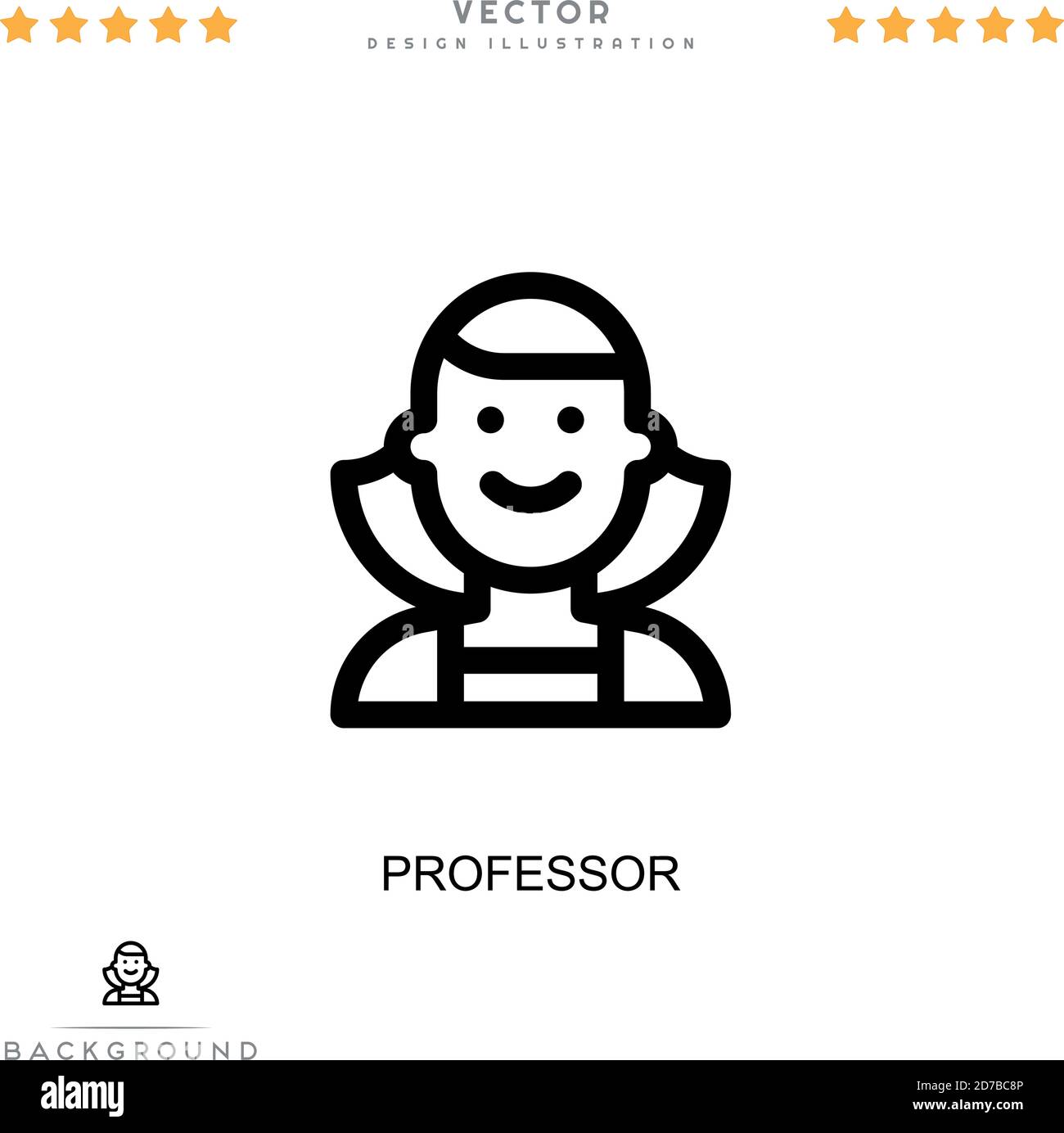 Professor icon. Simple element from digital disruption collection. Line ...