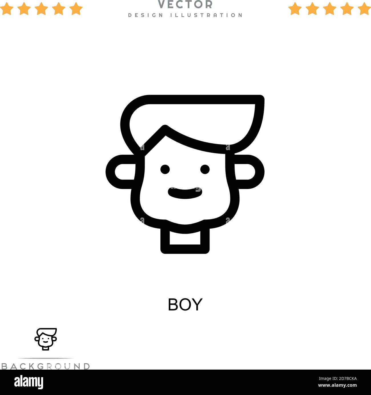 Boy icon. Simple element from digital disruption collection. Line Boy ...