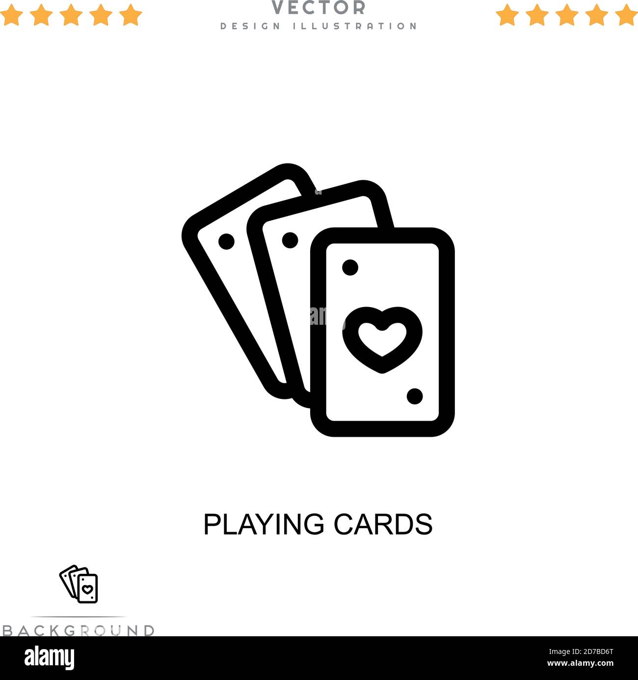 Playing cards icon. Simple element from digital disruption collection ...