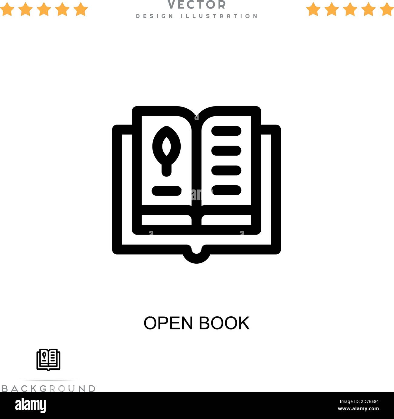 Open book icon. Simple element from digital disruption collection. Line ...