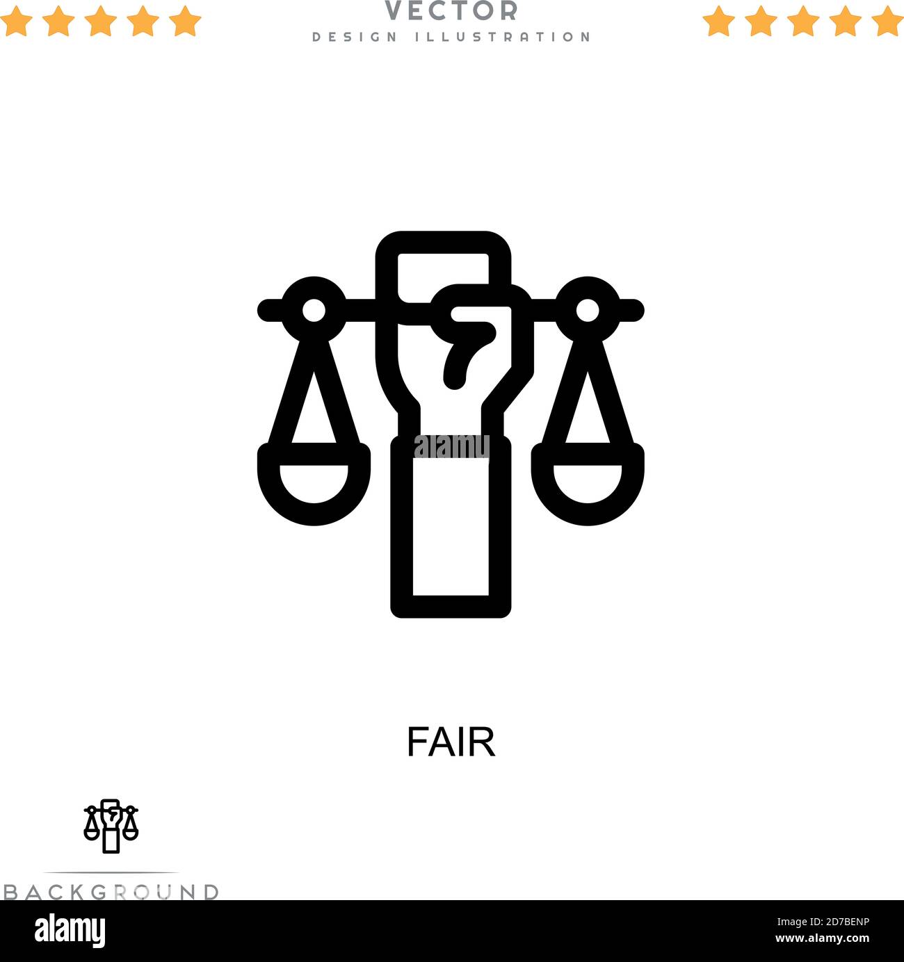 Fair icon. Simple element from digital disruption collection. Line Fair ...