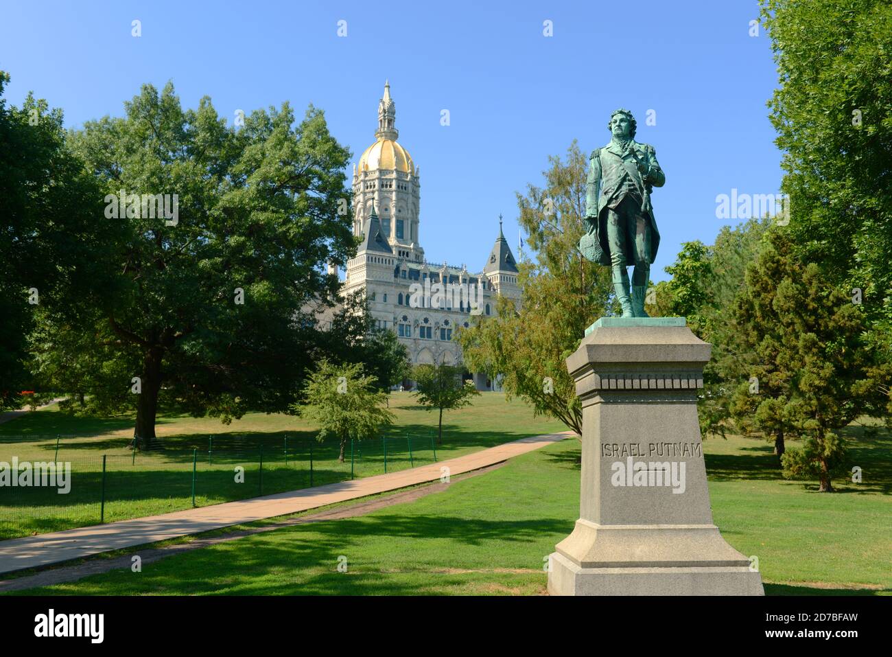 Connecticut State Capitol, Hartford, Connecticut, USA. This building ...