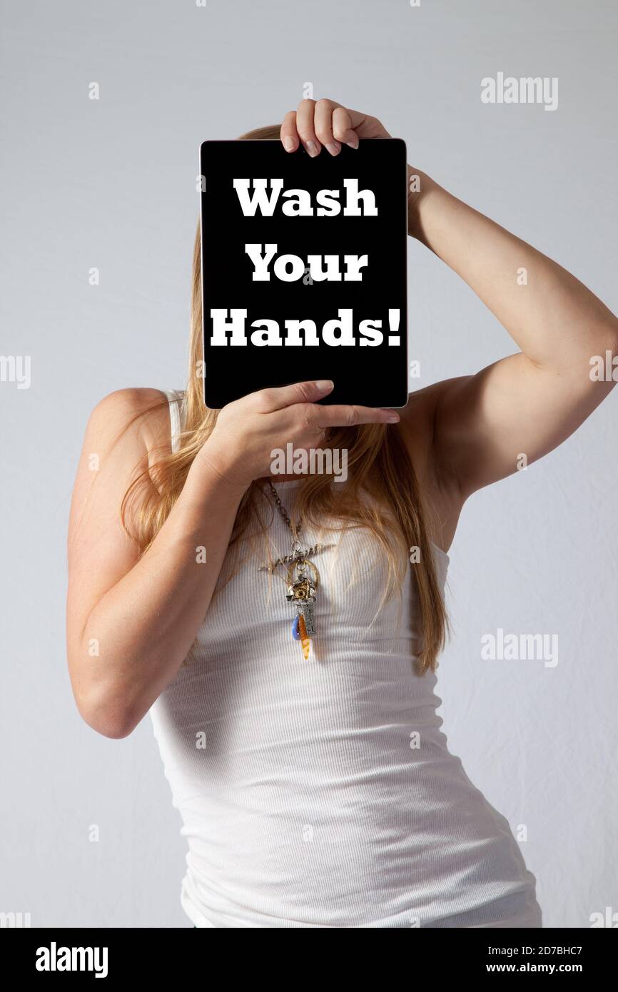 "Wash Your Hands Stock Photo - Alamy
