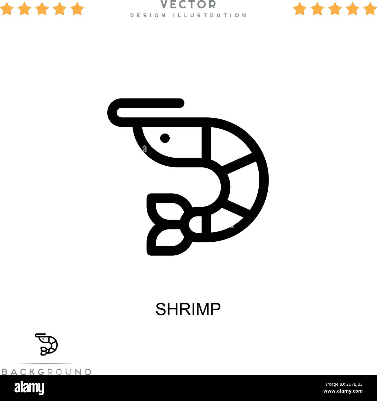 Shrimp Icon