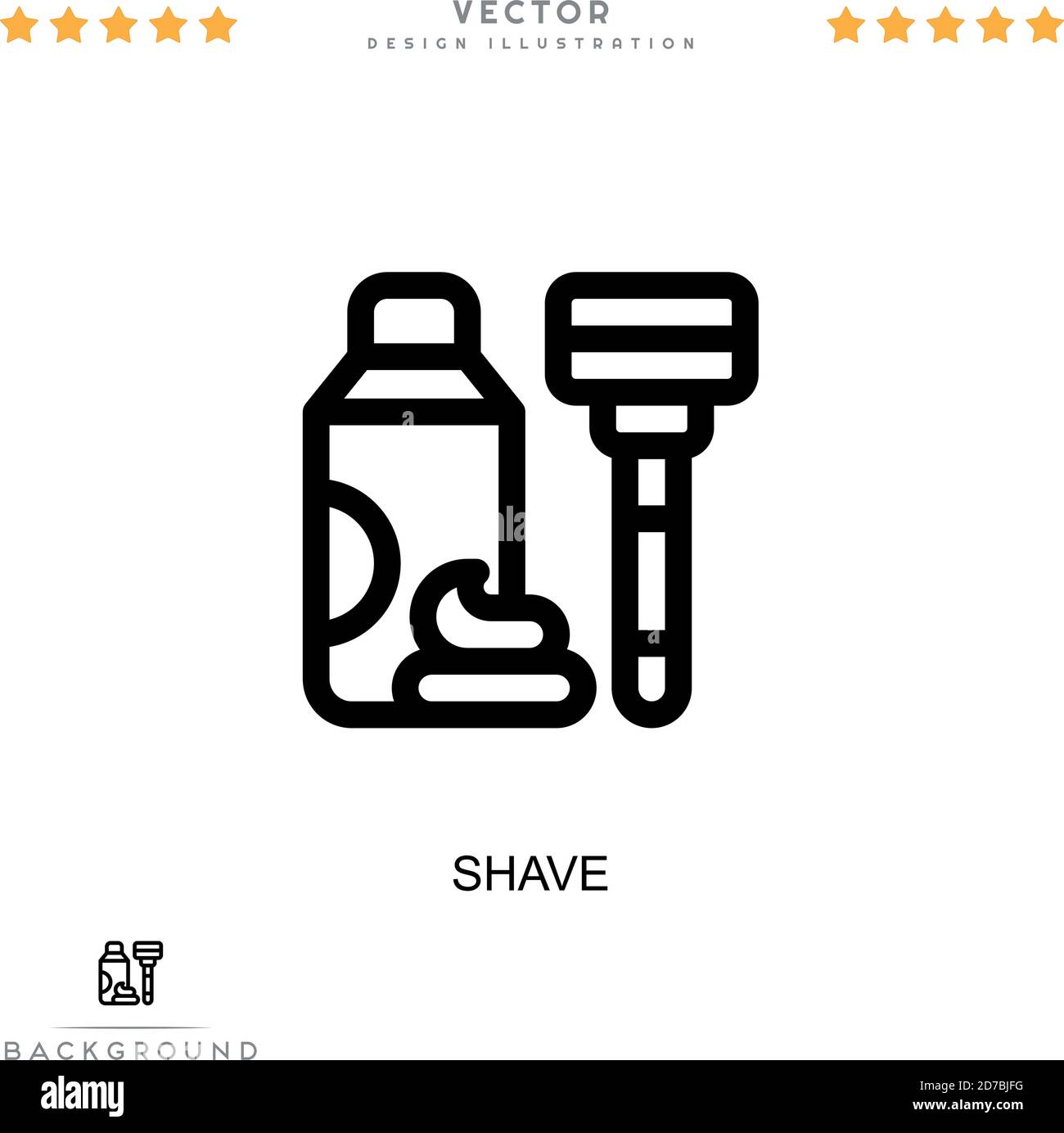Man shaving legs Stock Vector Images - Alamy